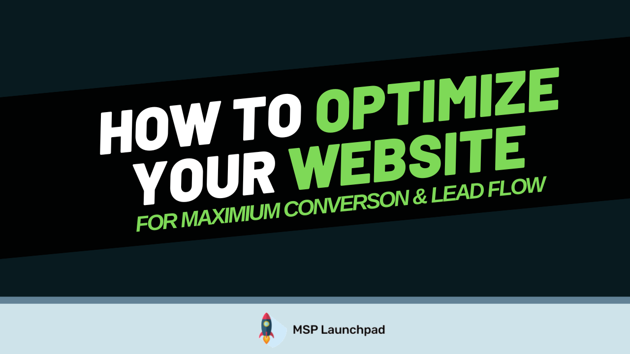 Webinar Invite: Your 2023 Guide on How To Optimize Your MSP Website