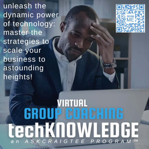 techKNOWLEDGE™ - Technology in Business Group Coaching Program