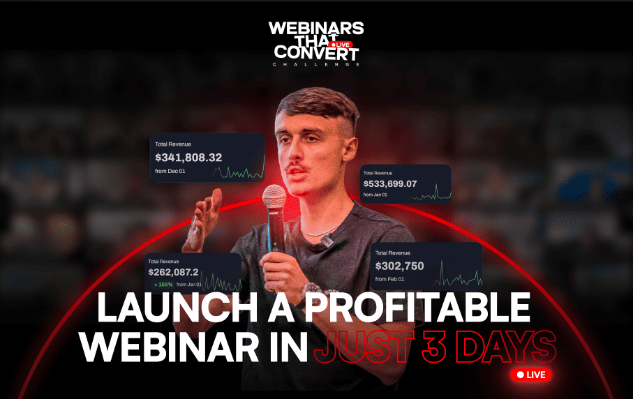 Webinars That Convert Challenge October 11th