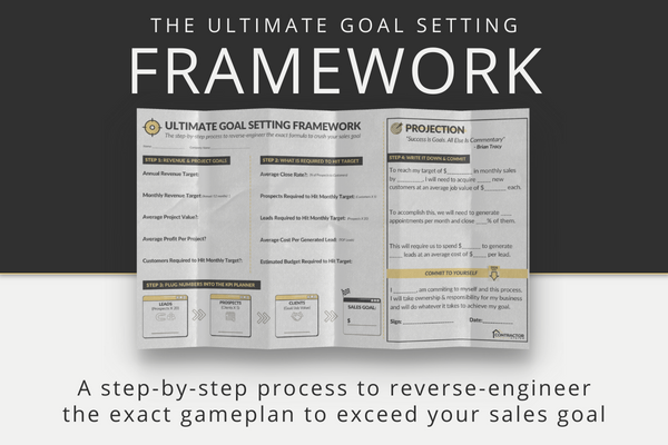 [Download + Training] The Ultimate Goal Setting Framework for Contractors