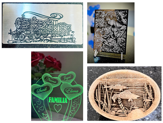 Laser Acrylic Engraving - Innovative And Complex Designs
