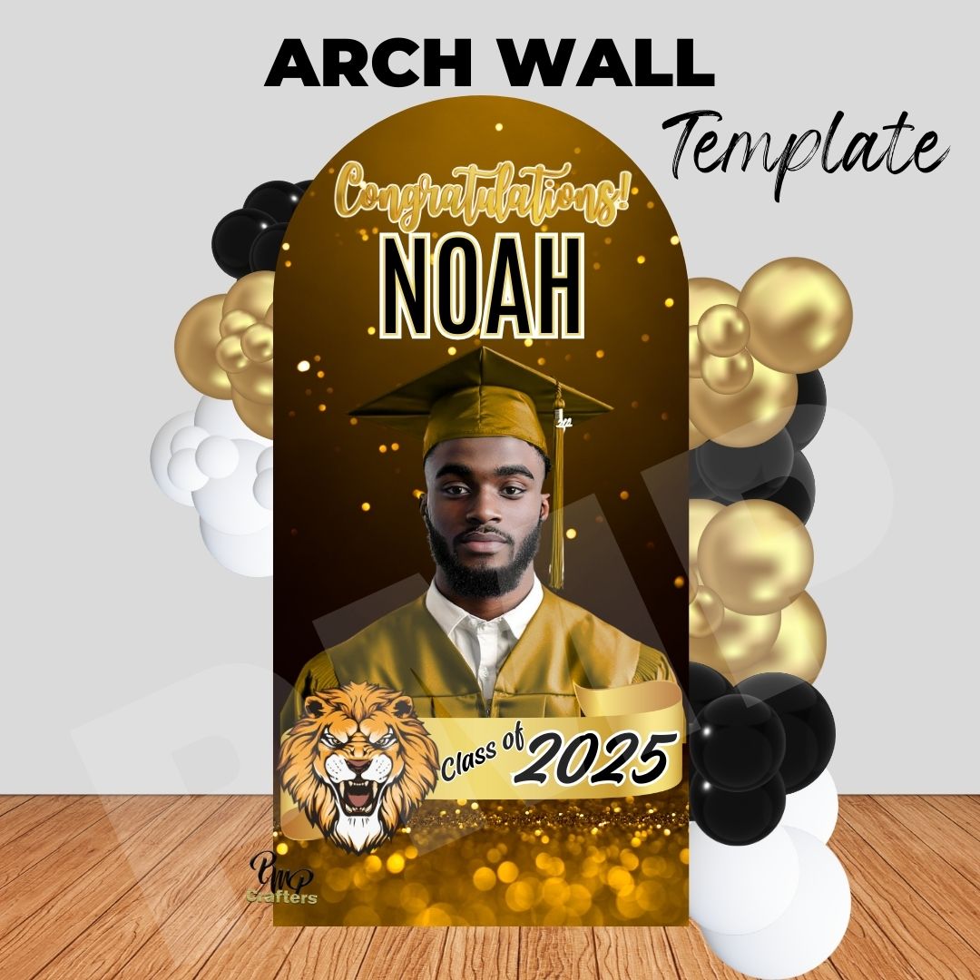 Graduation Arch Template