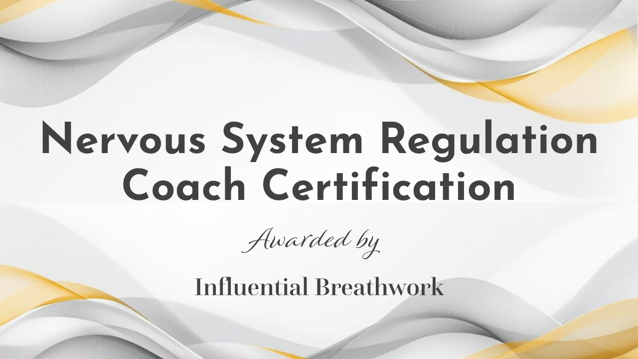 Nervous System Regulation Coach Certification