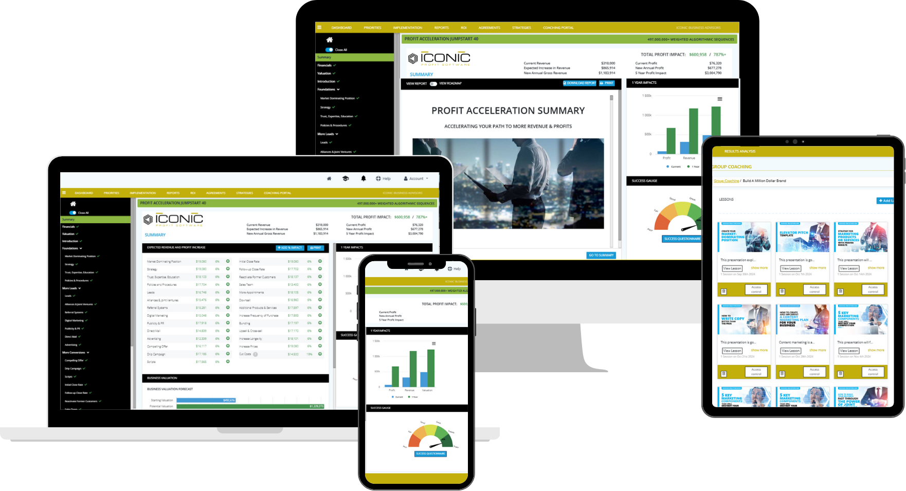 Iconic Profit Machine Software Demo