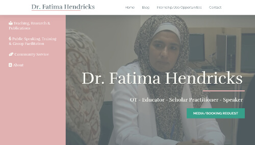 HOME - Dr. Fatima Hendricks