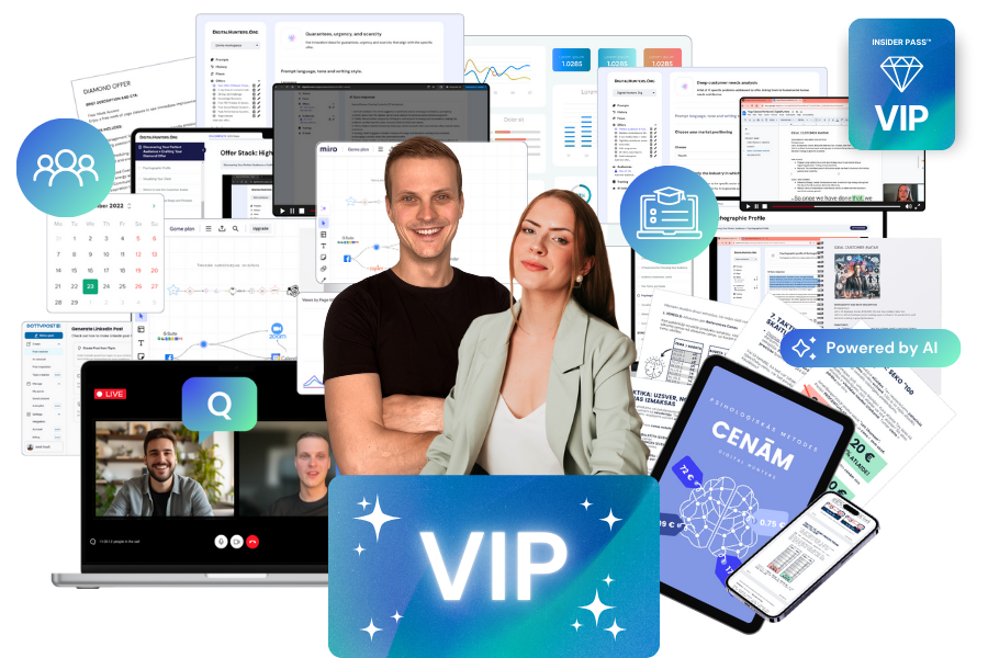 Saņem VIP piekļuvi un bonusus