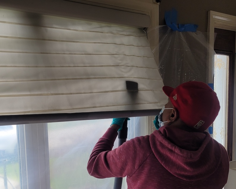 Shade cleaning, blinds & shades clean | Onsite Drapery