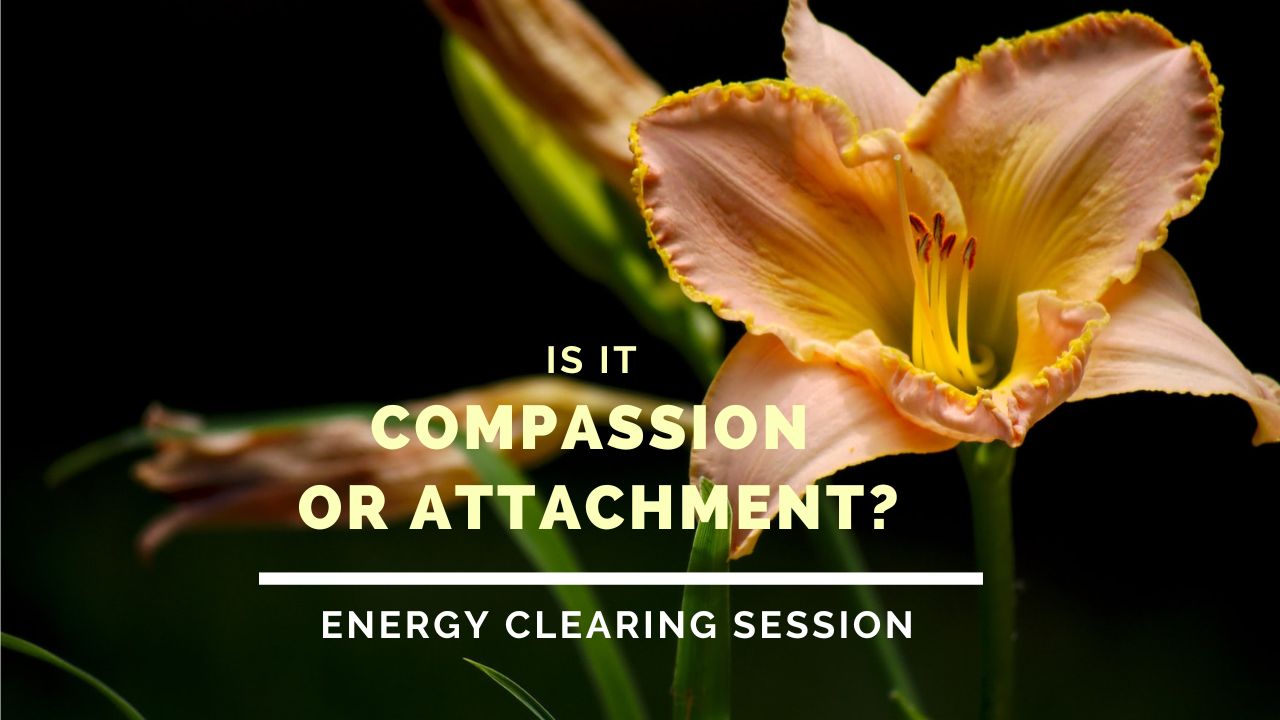Compassion vs. Attachment Energy Clearing