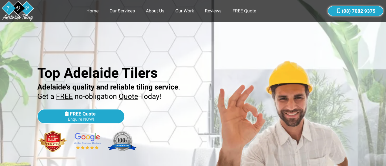 Top Adelaide Tilers | Get My FREE Estimate