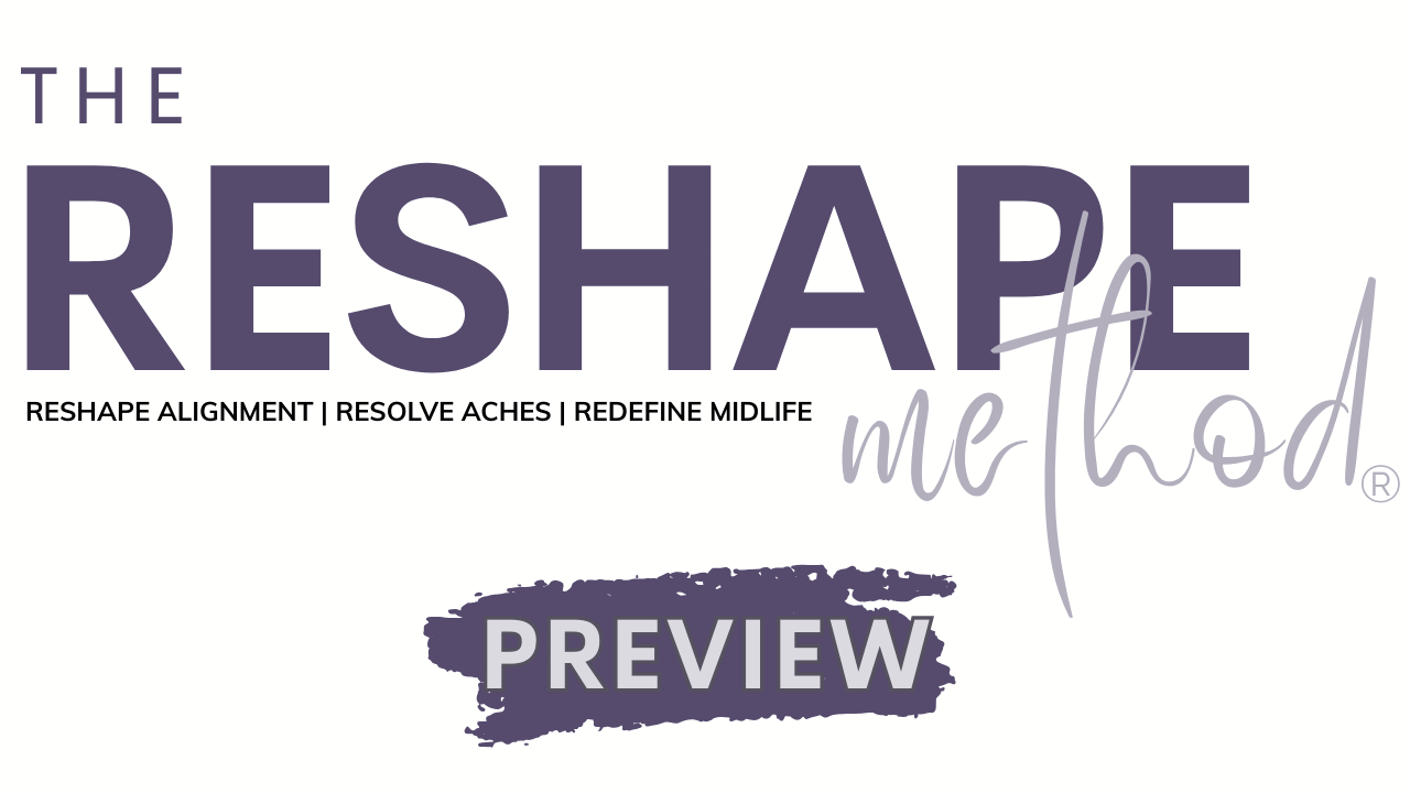 Apply for the Reshape Method® 2-Week PREVIEW program