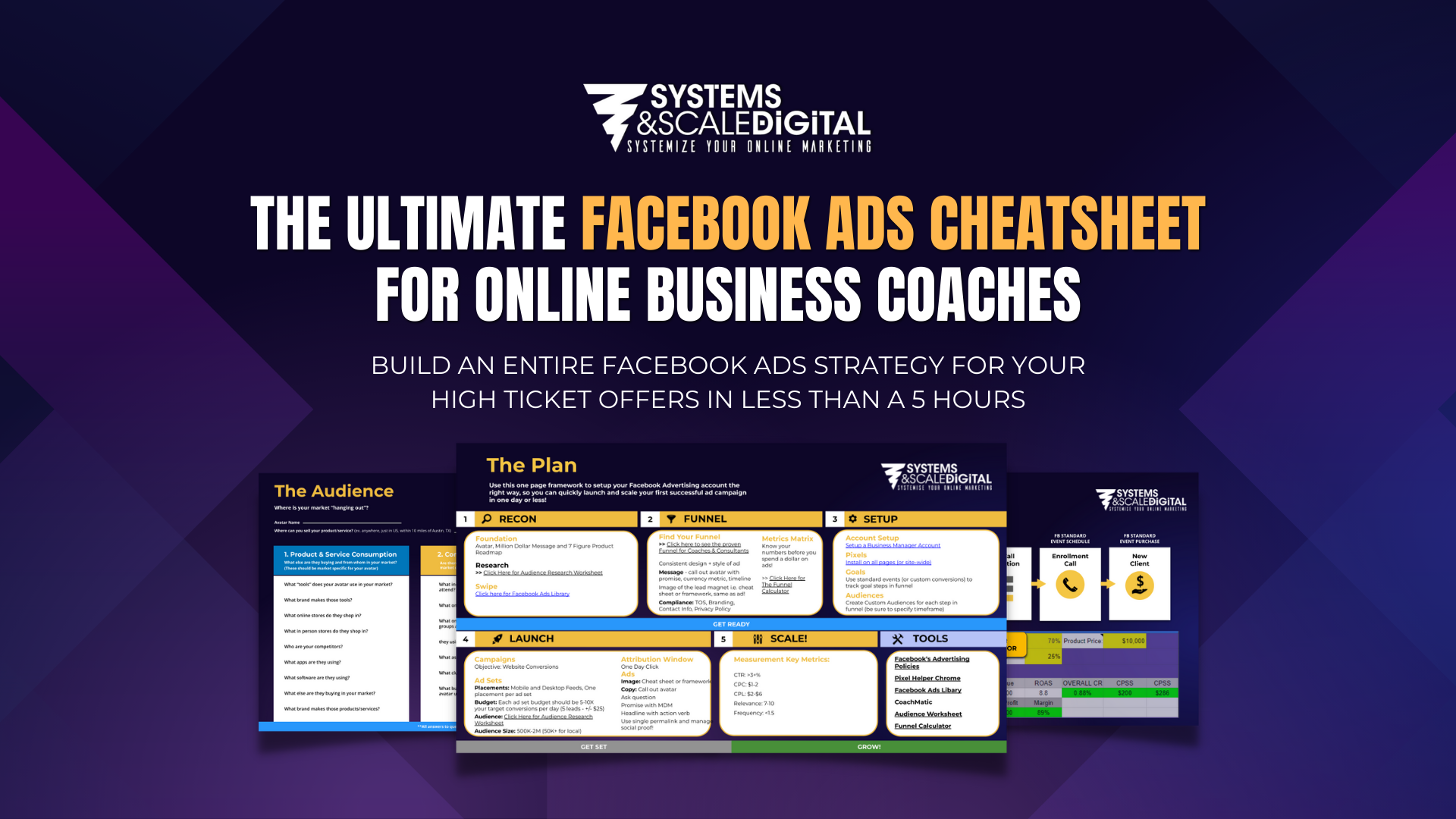 FREE Facebook Ads Cheatsheet