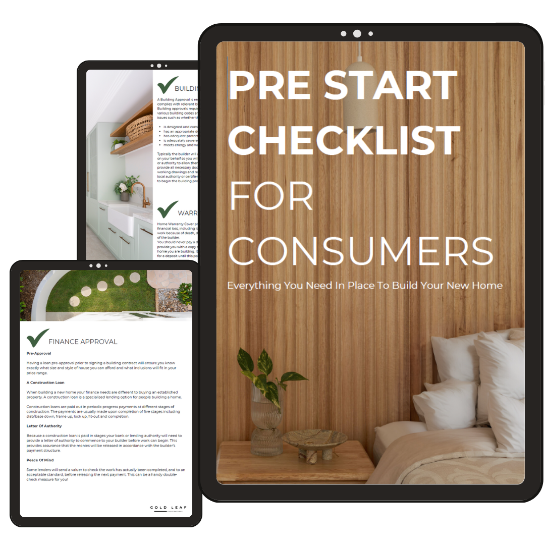 Pre Start Checklist For Consumers