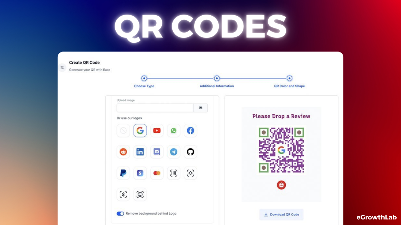 Unlimited Trackable QR Code Generator | eGrowthLab