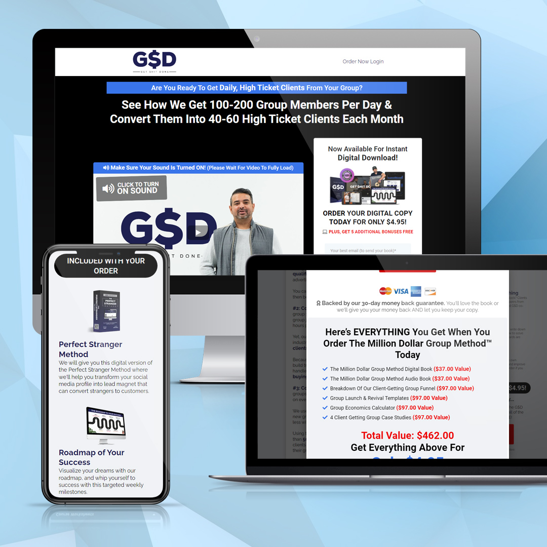 Get Sh!t Done - GSD High Ticket Funnel