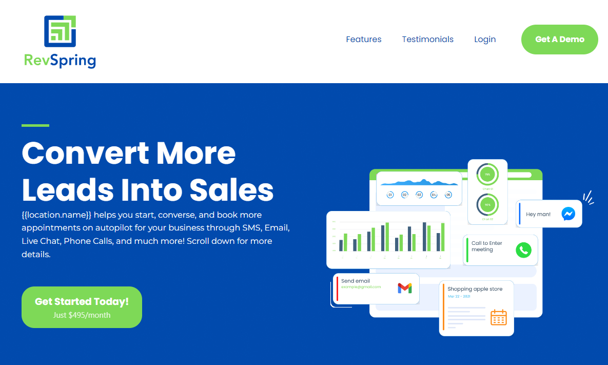 RevSpring | Convert More Leads Into Sales