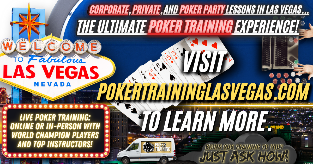 Las Vegas Poker Training | Expert Live & Online Poker Coaching