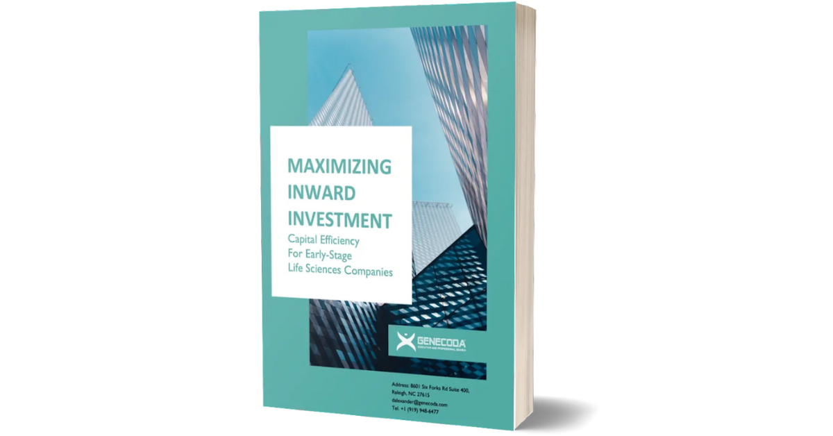 Maximizing Inward Investment in the Life Sciences