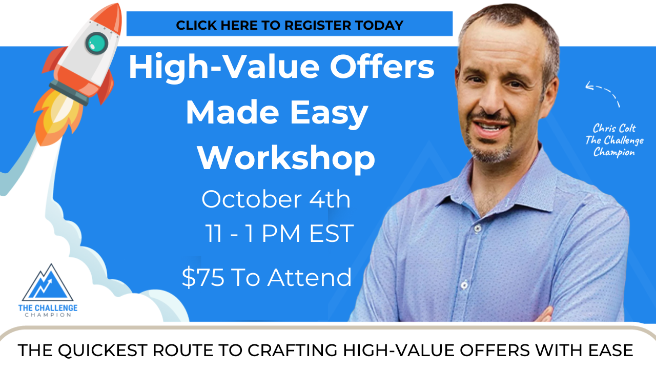 High-Value Offers Made Easy Workshop