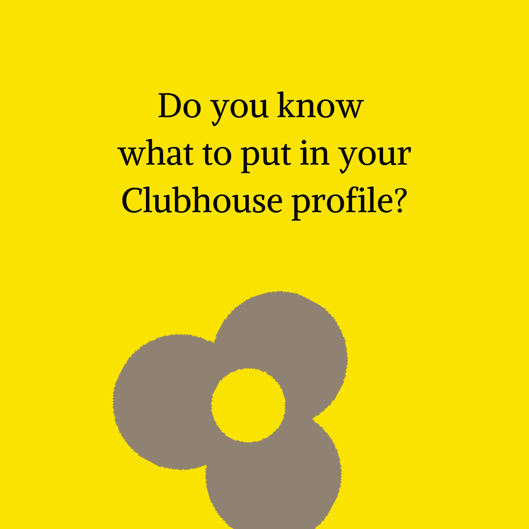 Free Clubhouse Profile Template