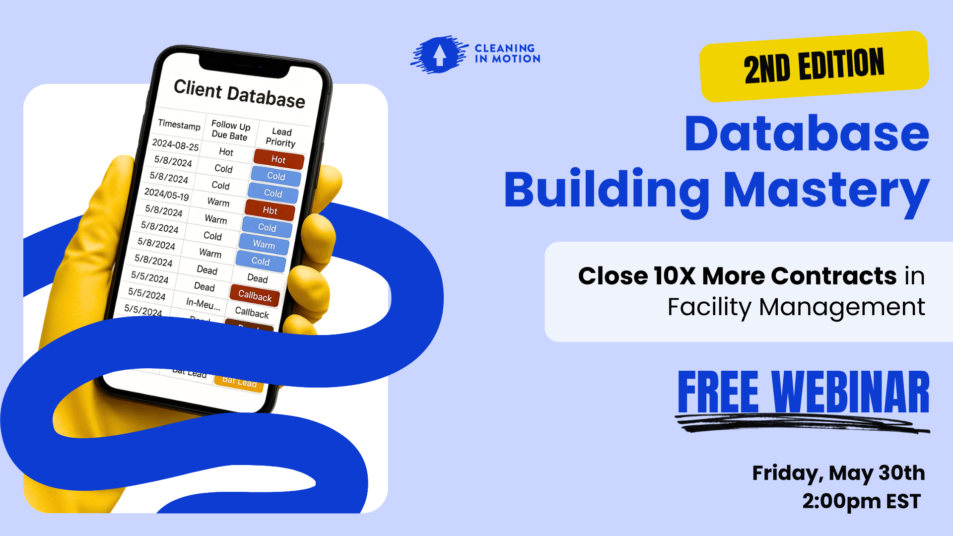 Thanks for Registering for: Database Building Mastery