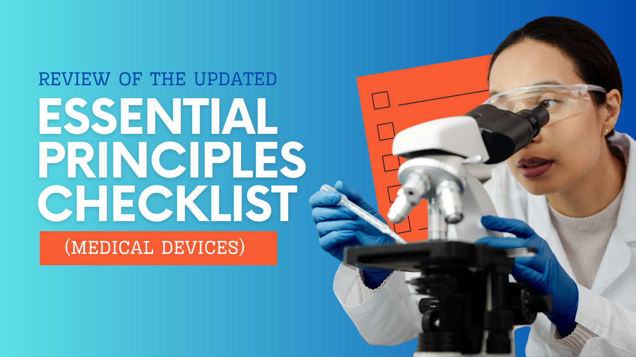 Review of the Essential Principles Checklist Medical Devices Update