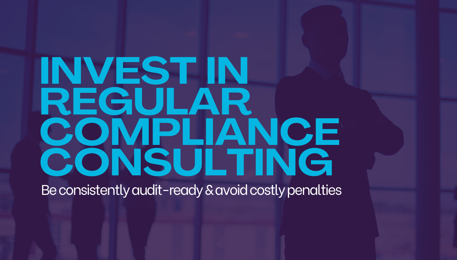 Invest in regular compliance consulting be consistently audit-ready and ...
