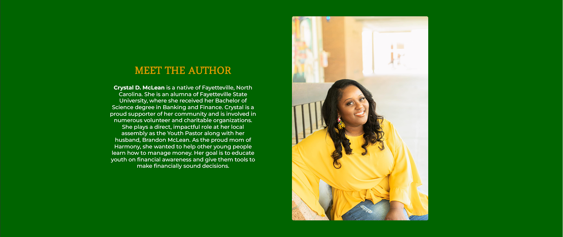 About Crystal Mclean