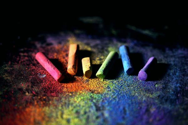Mindful Art: How to Use Chalk Mindfully