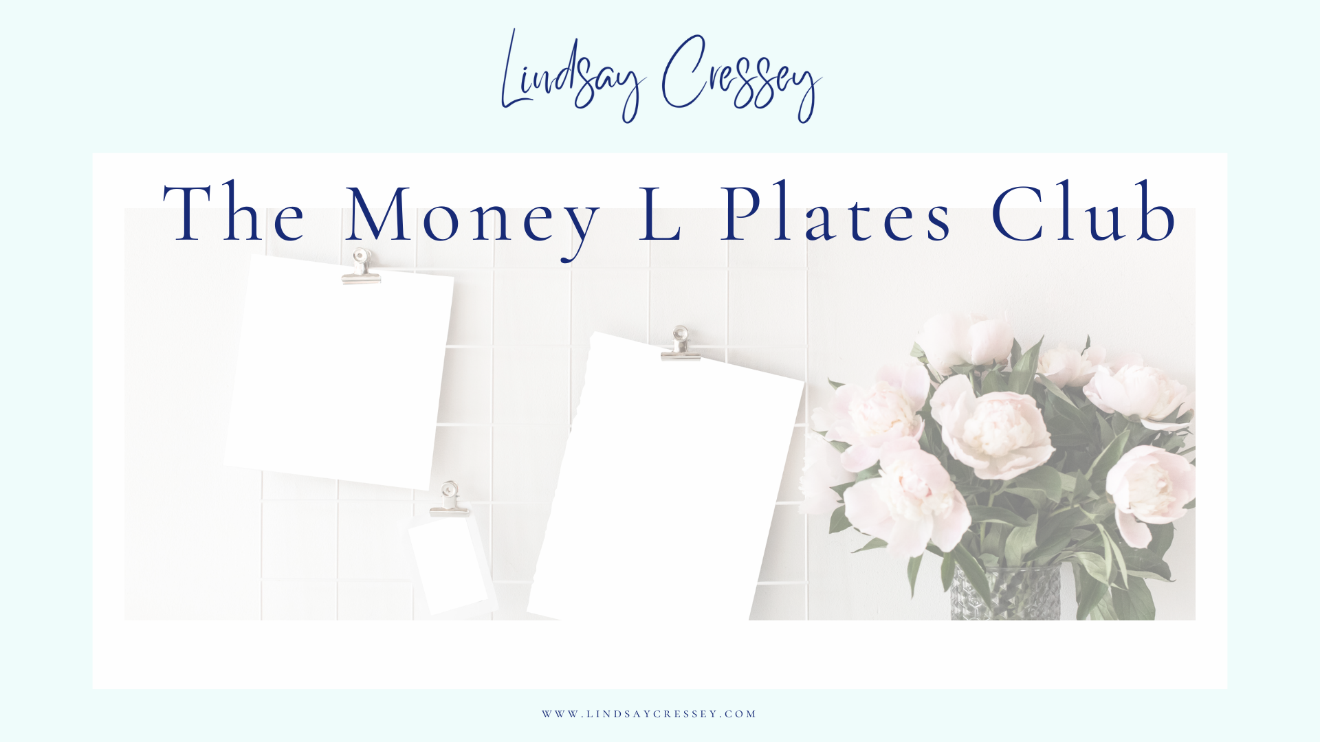 Money L Plates® newsletter sign up