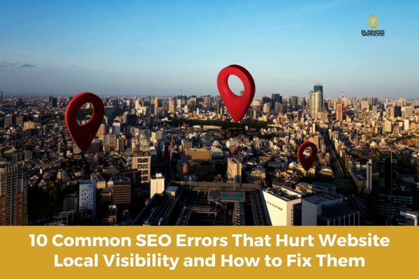 10 Common SEO Errors That Hurt Website Local Visibility and How to Fix Them