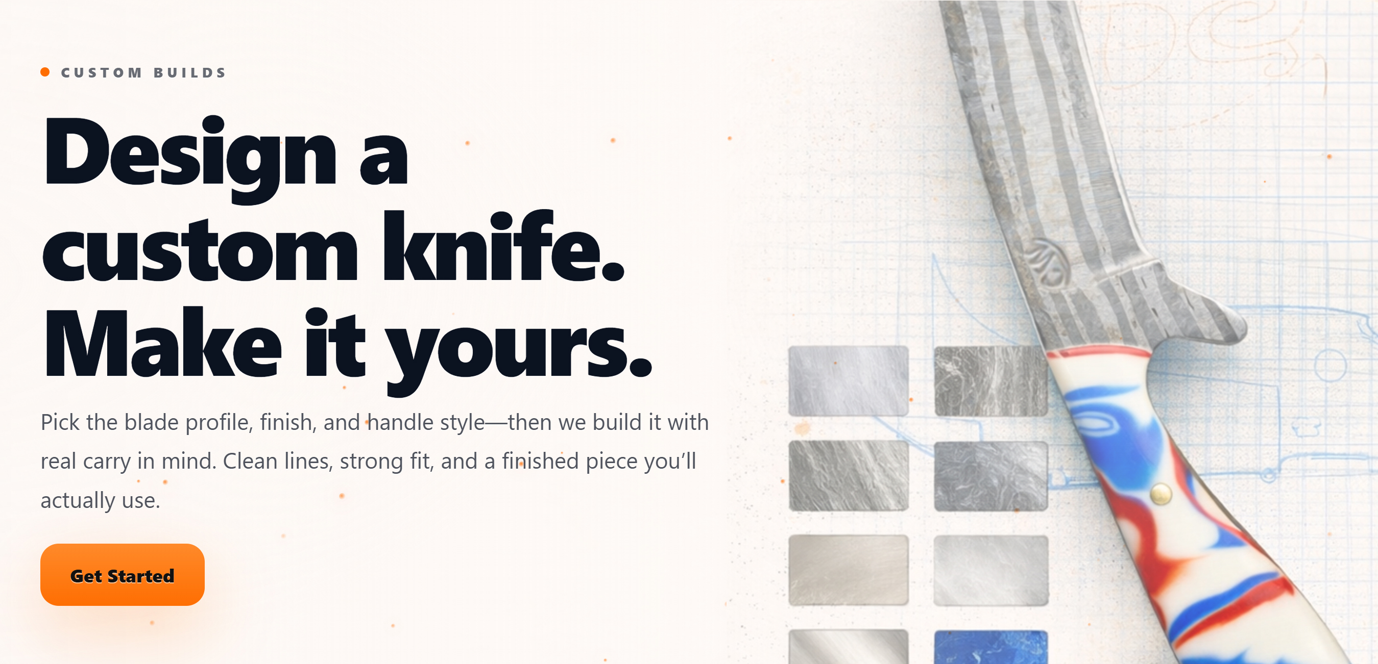 Custom Knife Makers | CW Knives Handcrafted Blades