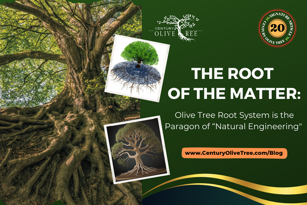 The Root of the Matter: Olive Tree Root System is the Paragon of ...