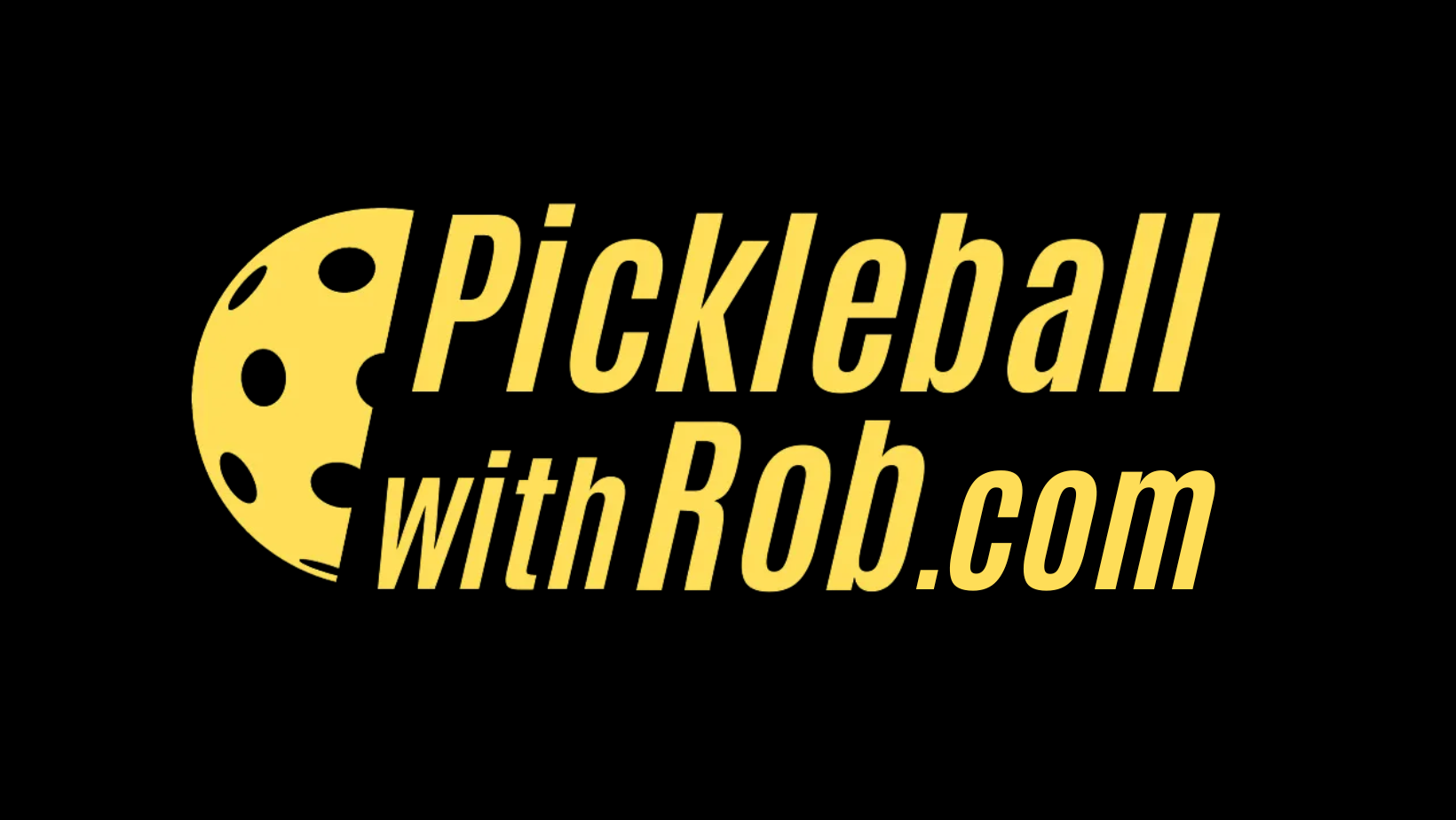 Pickleball with Rob