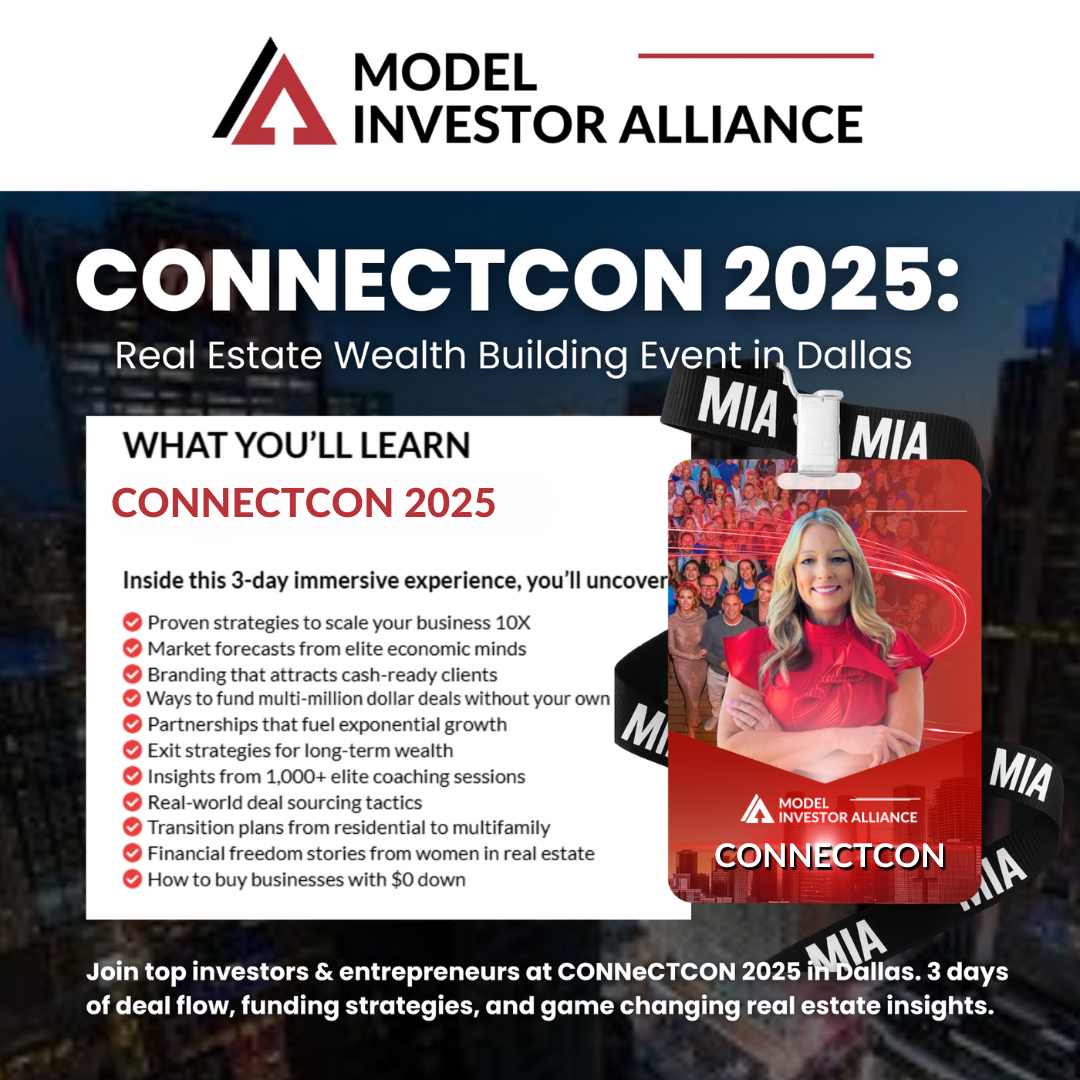 CONNECTCON 2025: Real Estate Wealth-Building Event in Dallas