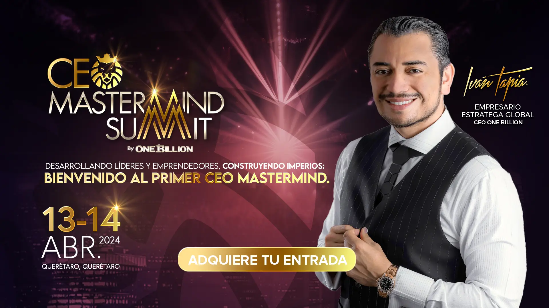 CEO MASTERMIND SUMMIT BY ONE BILLION