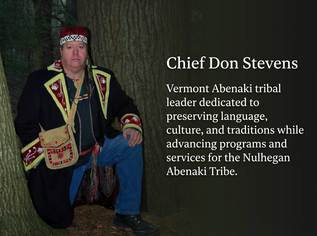 Chief Donald Stevens | Nulhegan Abenaki Tribal Leader