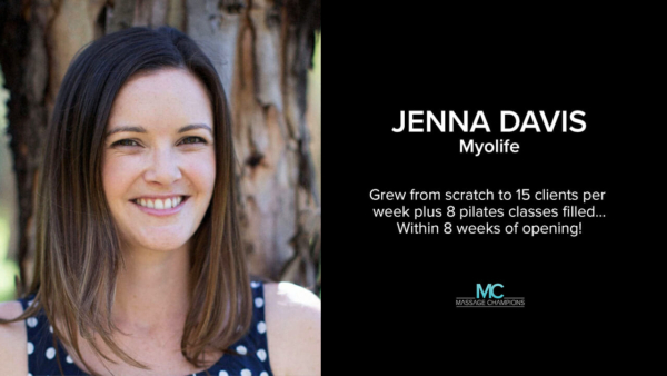 Jenna started from scratch and grew to 15 clients a week and 8 Pilates ...