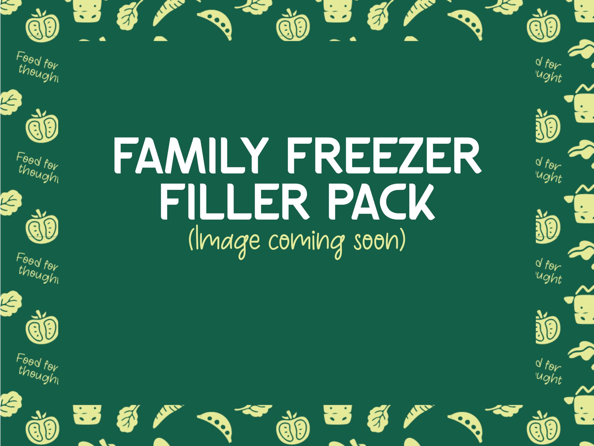 Family Freezer Filler Pack | Millstream Meadows