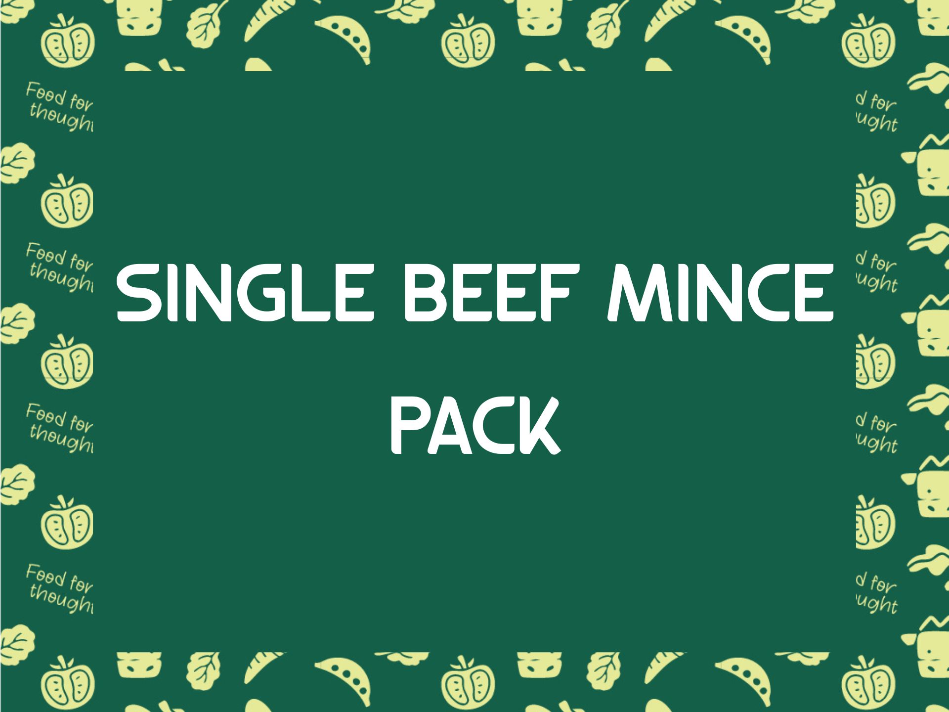 Beef Mince Single Pack | Millstream Meadows