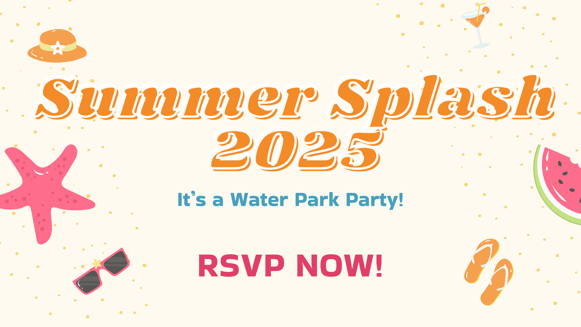 Summer Splash | It’s a Water Park Party!