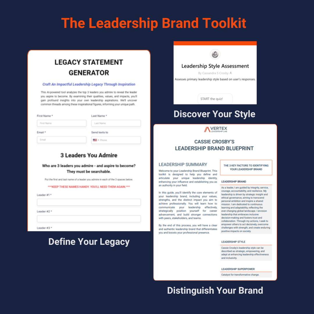 Free Workshop: Discover the Leadership Brand Toolkit
