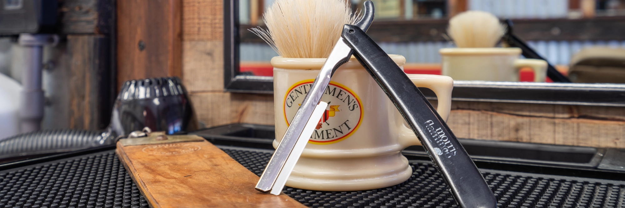 Straight Razor Barber Shop Shave in Marietta - East Cobb Barbershop