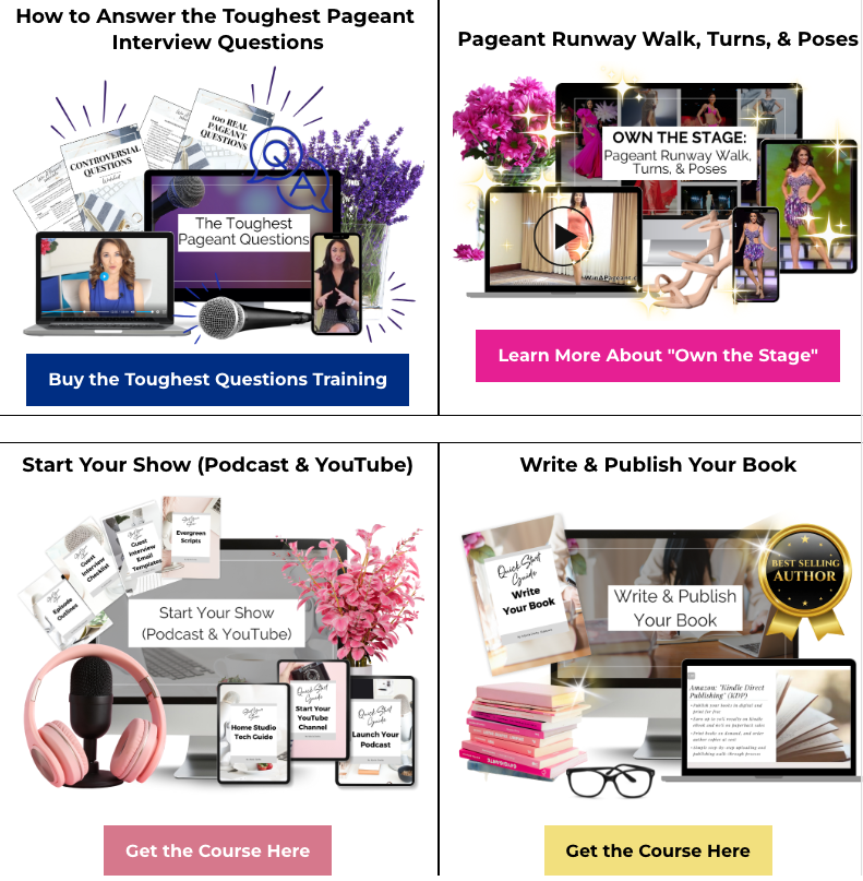 Win A Pageant - Shop Here!