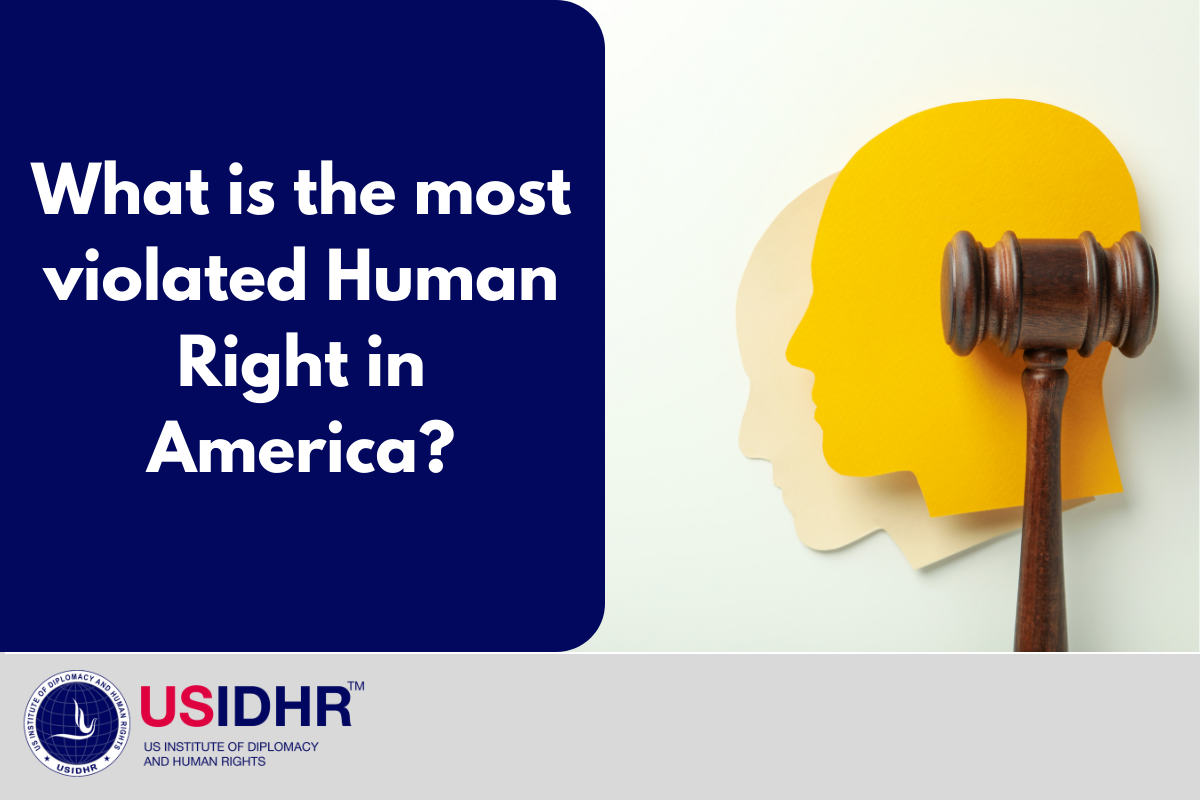 What is the most violated Human Right in America?