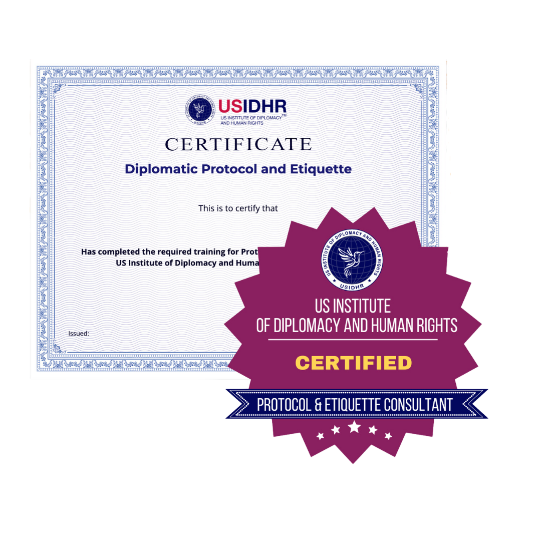 Become a Diplomatic Protocol Consultant Certificate Program
