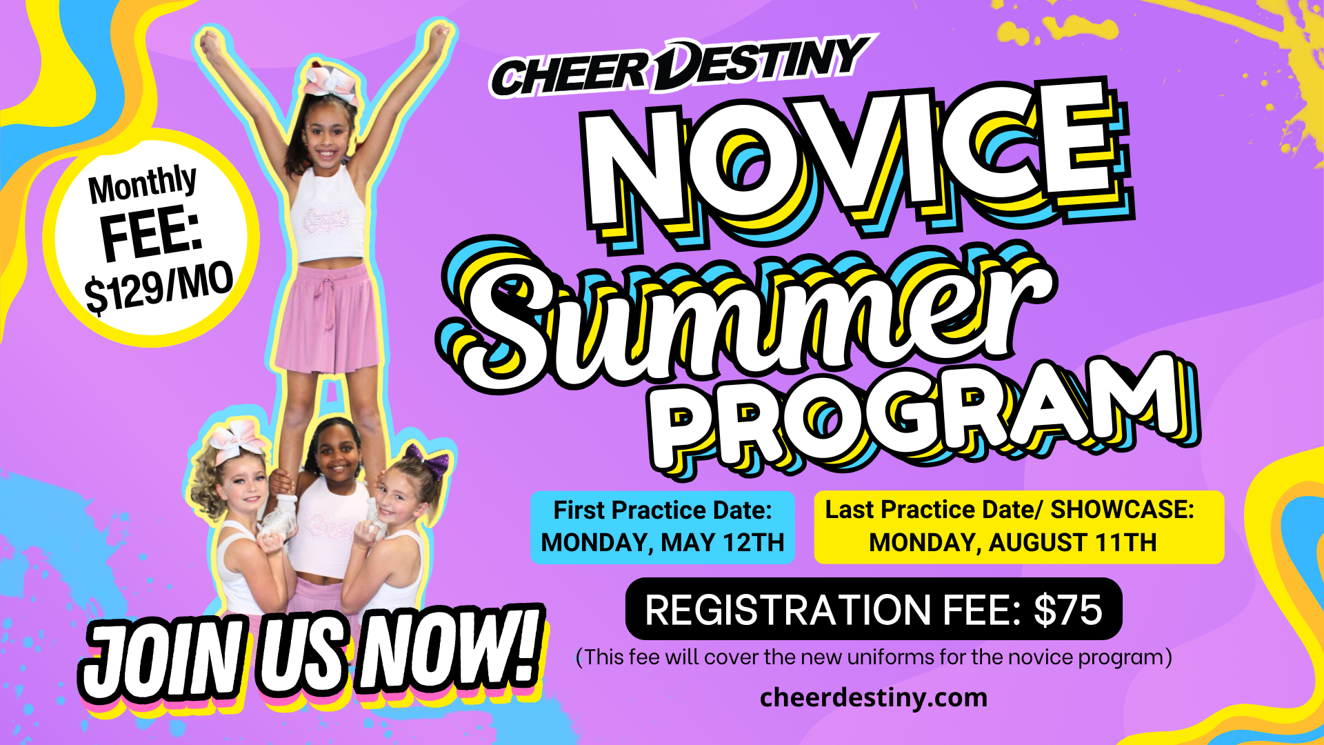 Cheer Destiny Novice Program