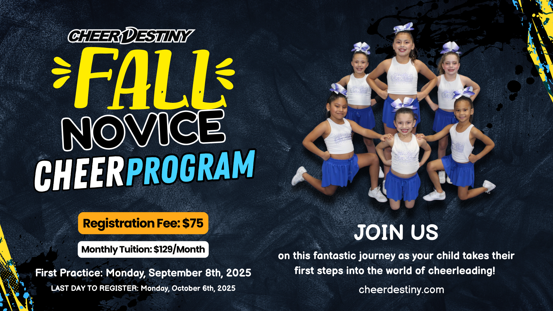 Cheer Destiny Novice Program