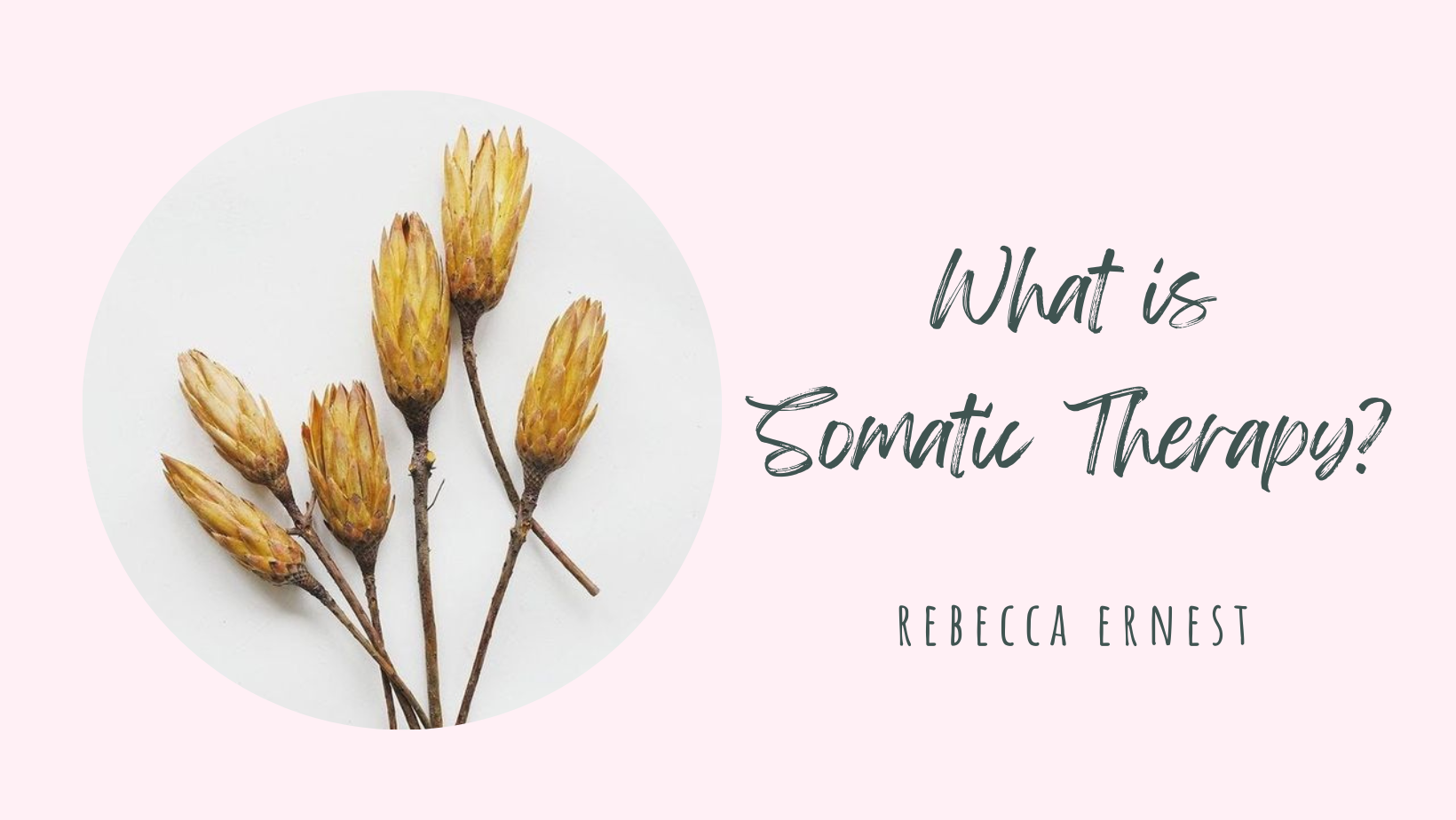 What is Somatic Therapy?