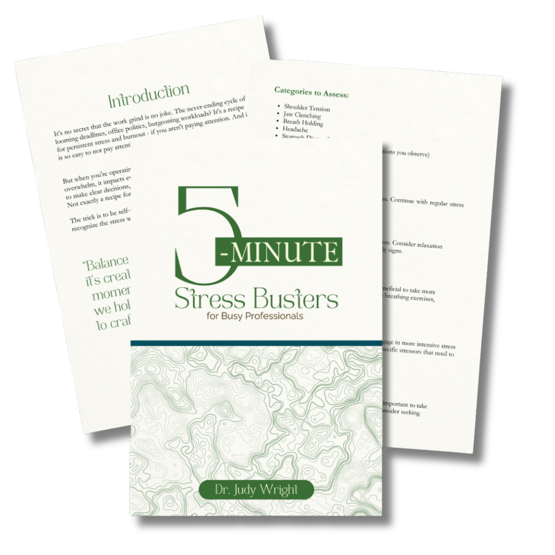 5 Minute Stress Busters Guide