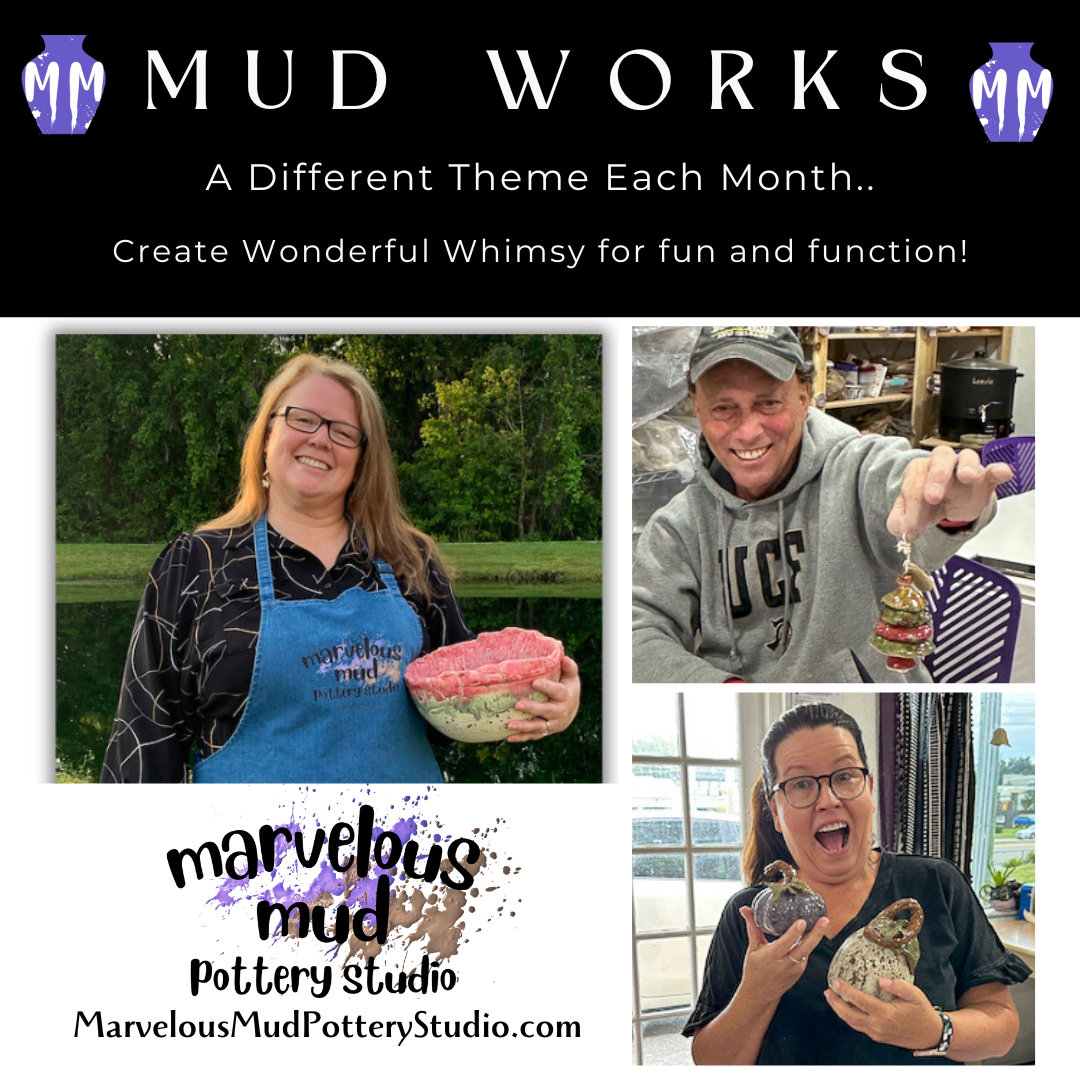Marvelous Mud Pottery Studio| Classes (in-Person)